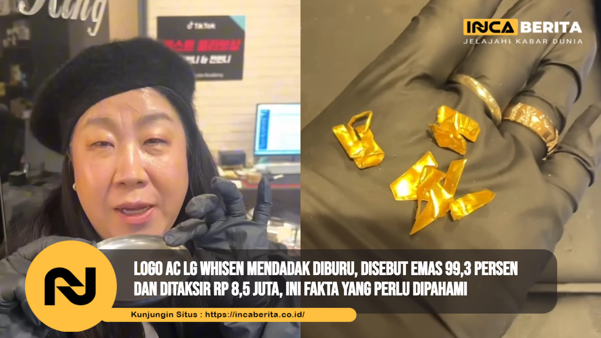 Logo AC LG Whisen Edisi 2005 Teruji Emas 99,3%, Ditaksir Rp 8,5 Juta ...